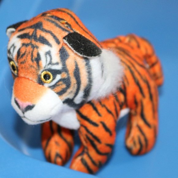 Toys | National Geographic Kids Bengal Tiger Mini 3 Plush Toy Used Tiny ...